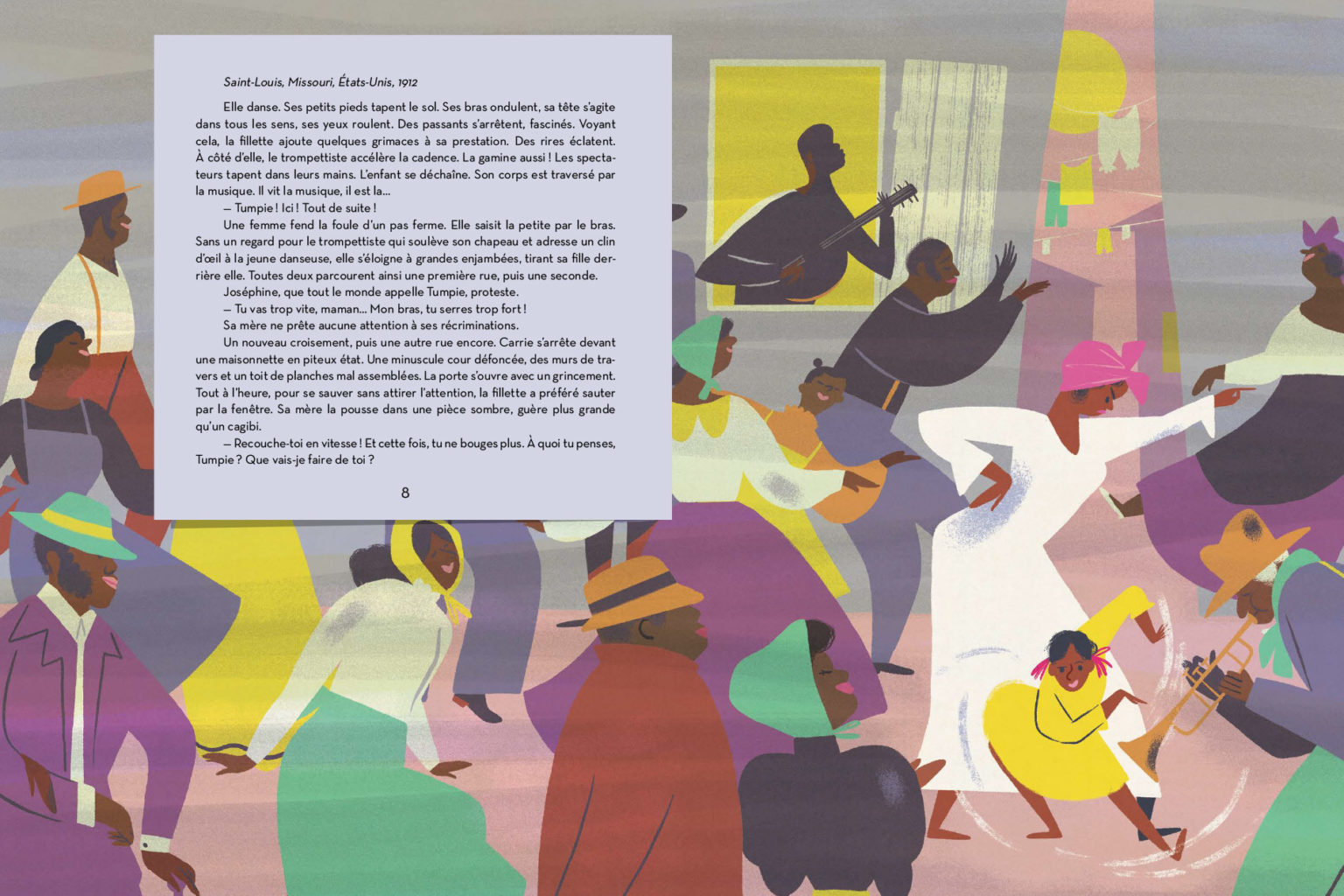 Joséphine Baker, Une danseuse libre - Éditions Amaterra